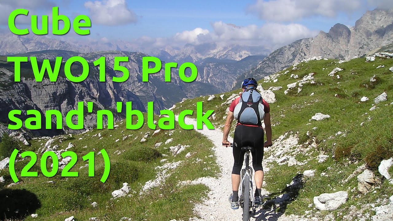 Popular CUBE TWO 15 PRO sand n black 2021 bicycle | TOP Bike review ...