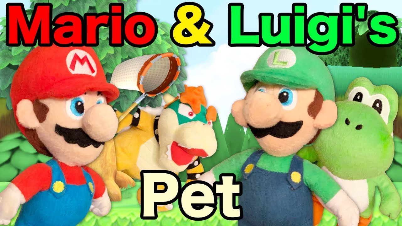 Mario & Luigi's Pet - Cuddly Mario Bros. - YouTube