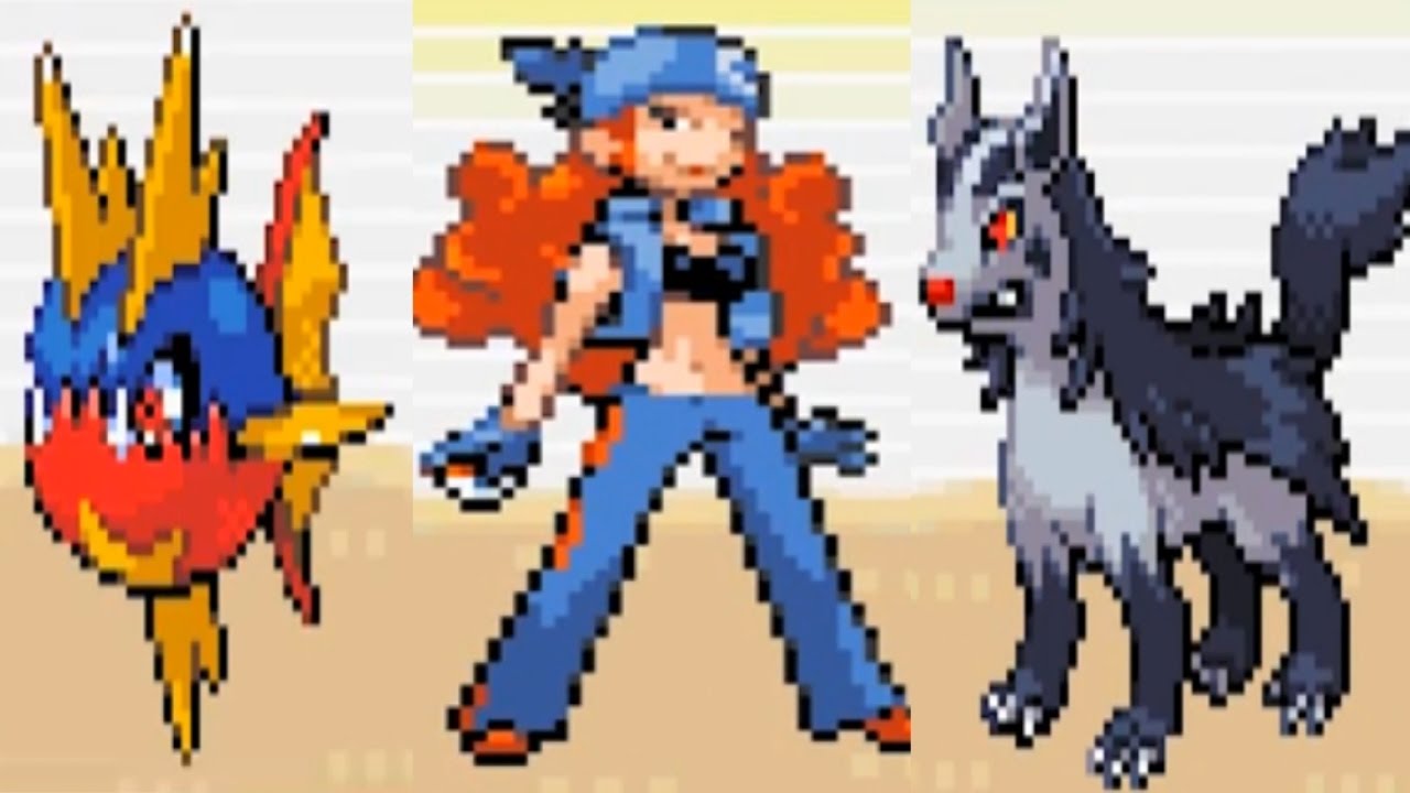 Pokémon Emerald:TEAM AQUA ADMIN SHELLY Boss Fight! (CARVANHA, Weather ...