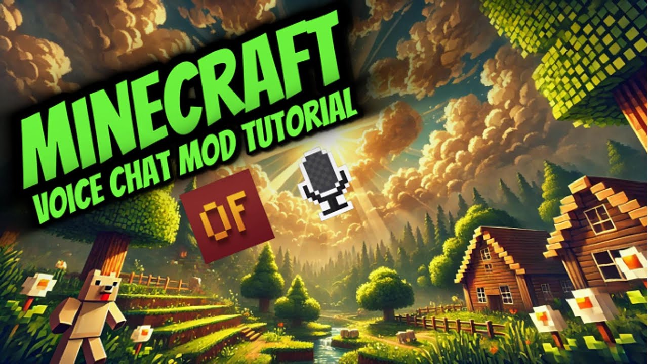 Minecraft Voice Chat Mod tutorial! - YouTube
