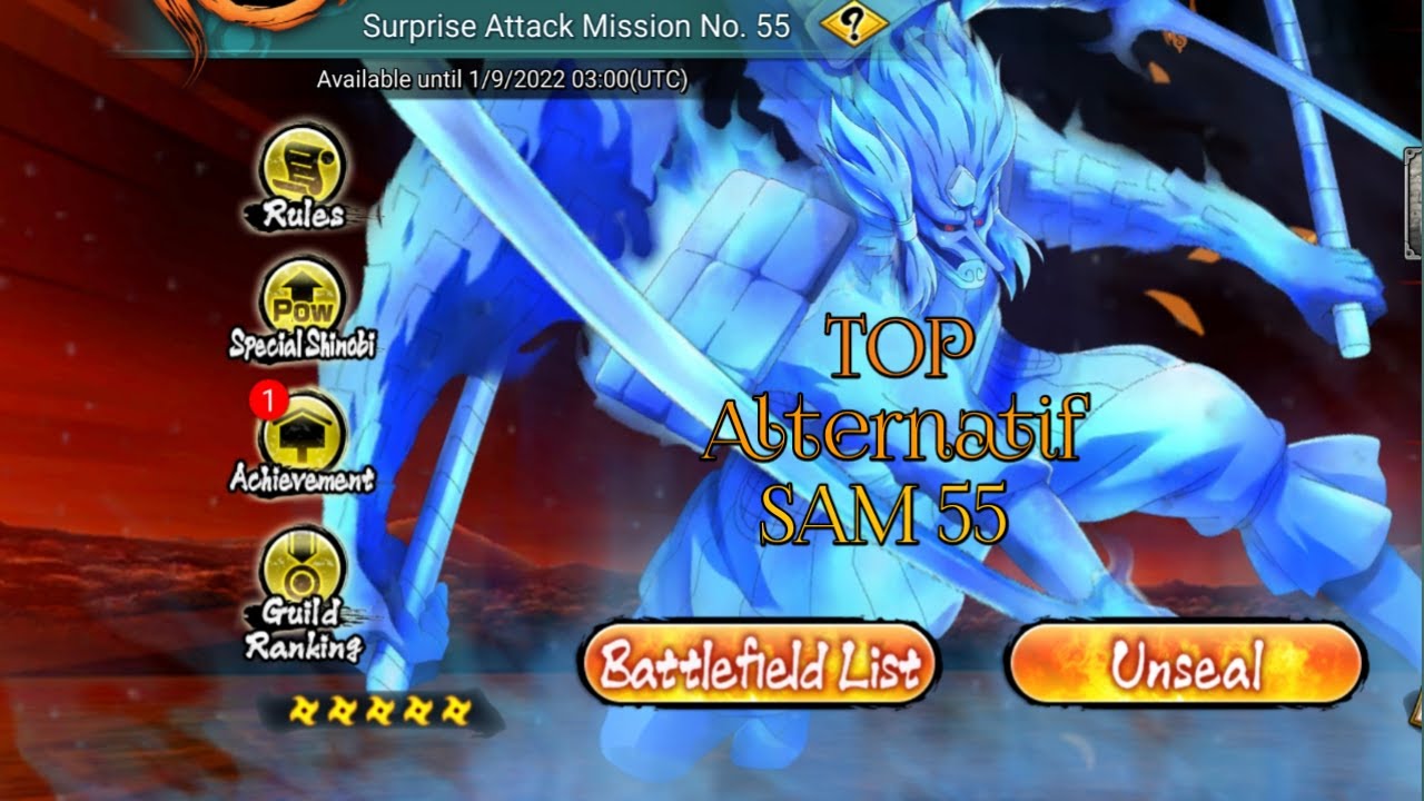 TOP Shinobi Alternatif SAM No. 55 NxB NV - YouTube