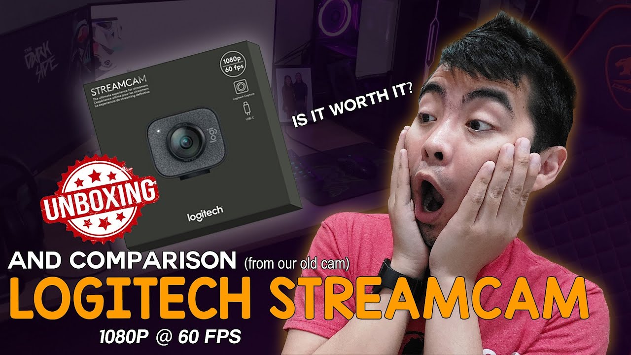 LOGITECH STREAMCAM UNBOXING - YouTube
