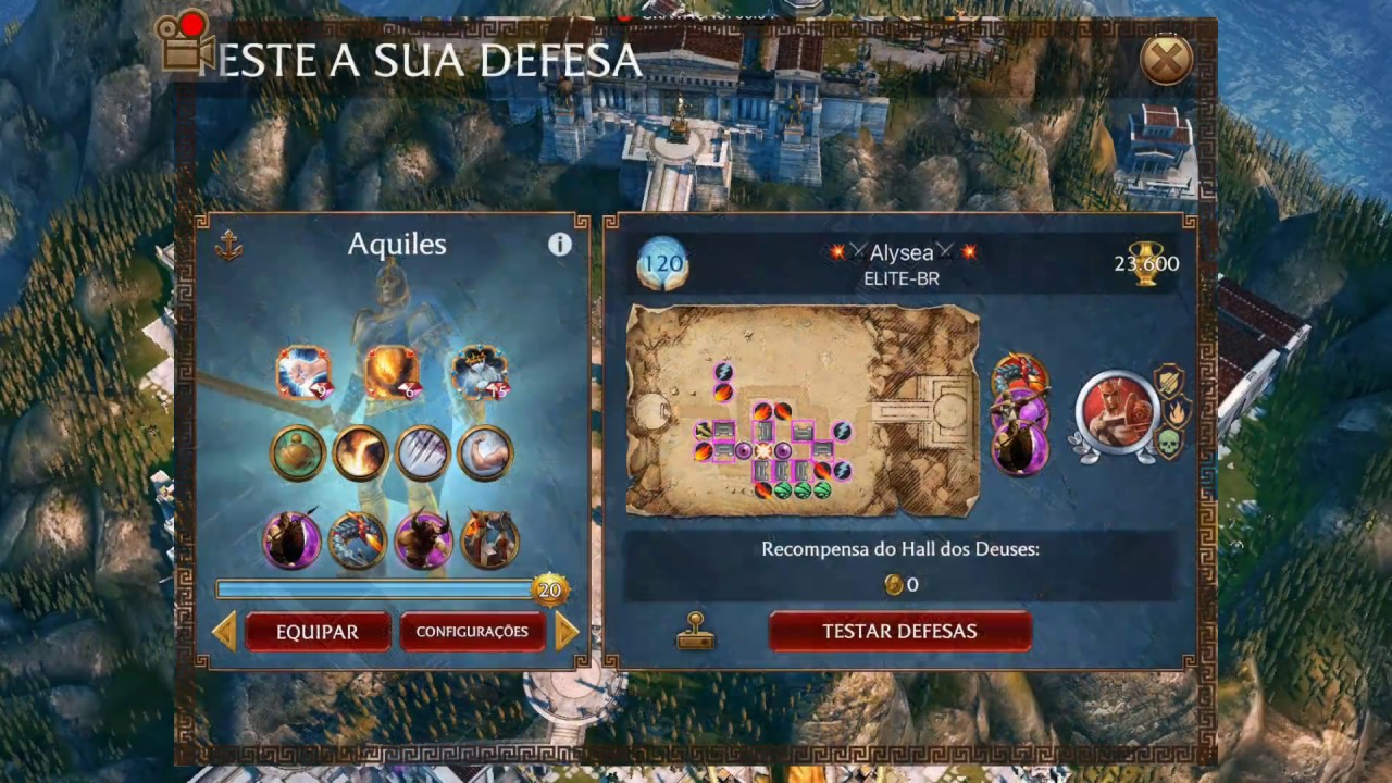 [Olympus Rising] Defense Test - Achilles (Alysea) - YouTube