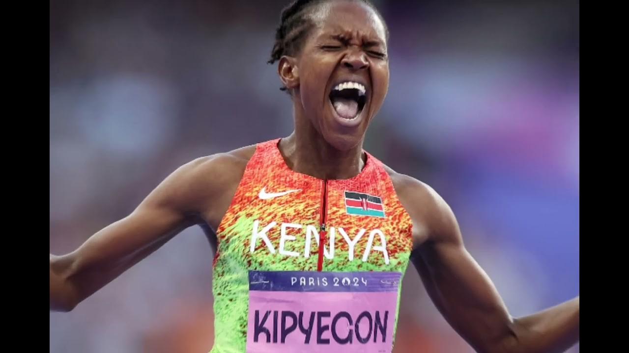 Faith Kipyegon Wins Gold in 1500M at the Olympics 2024 - YouTube