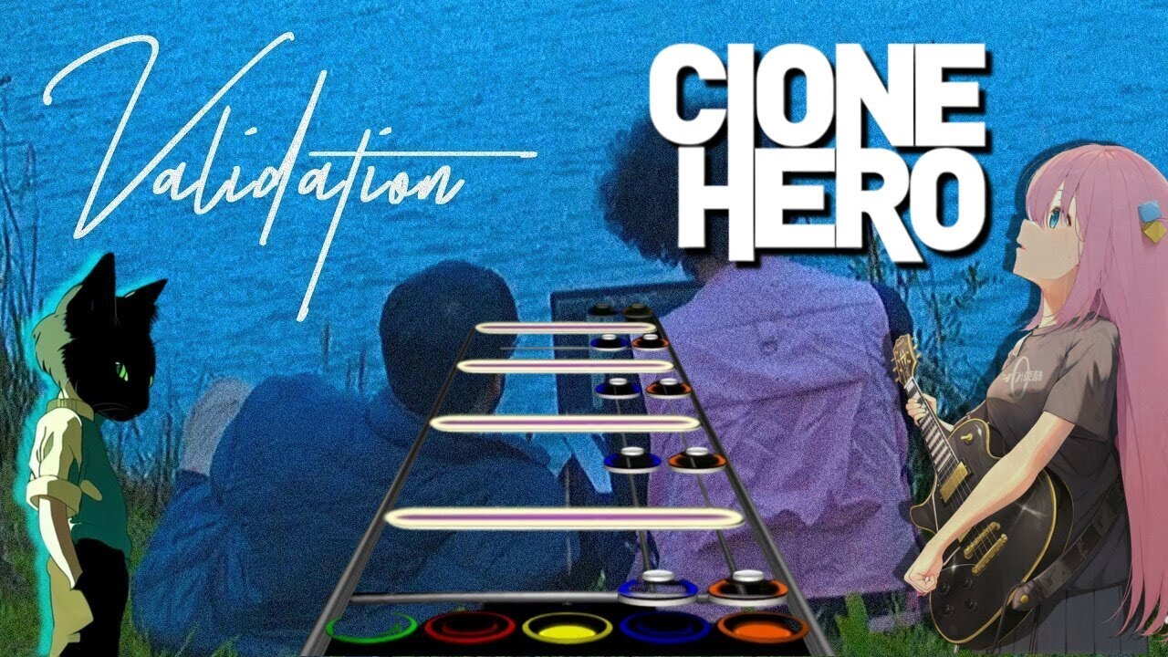 YUNG LIXO - VALIDATION NO GUITAR HERO/CLONE HERO [Clone Hero Chart] {KCP4} - YouTube