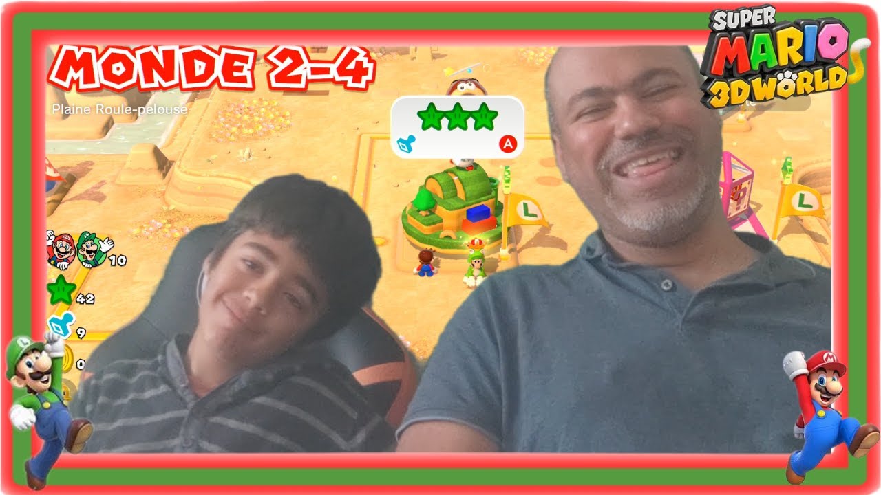 On fini le monde 2-4 dans mario 3D world - YouTube