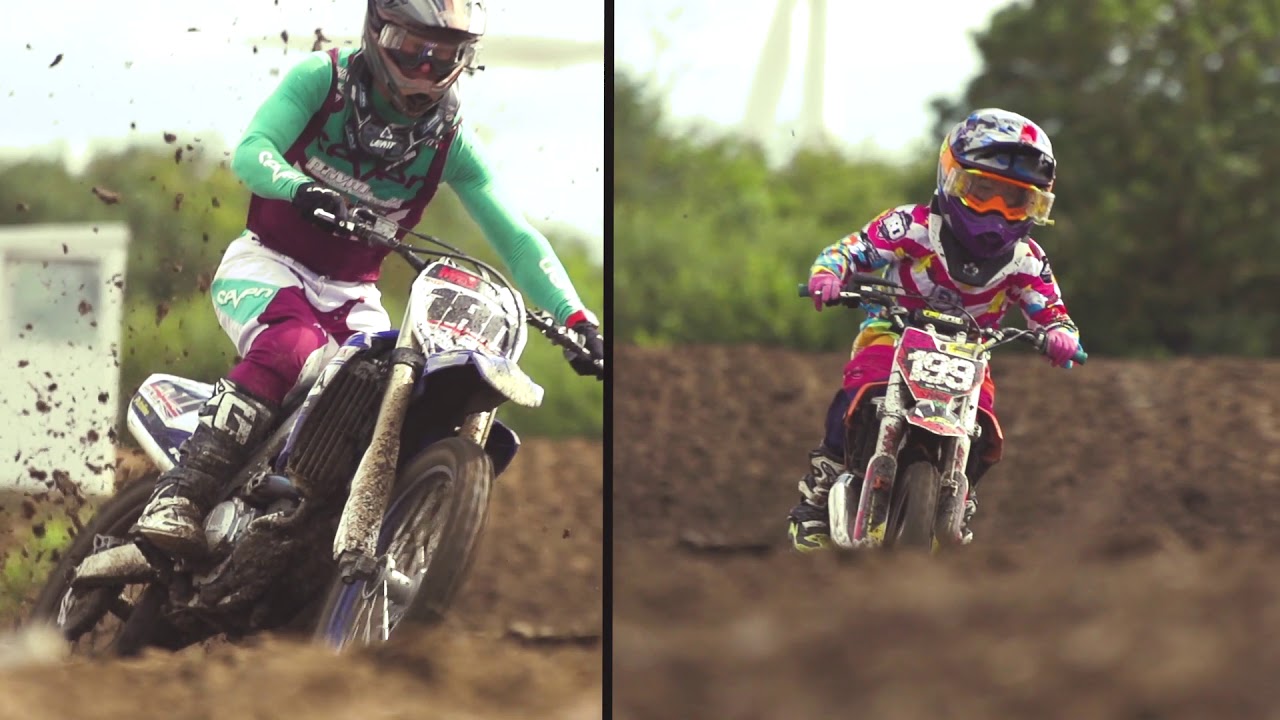 Josh Spinks Motocross Coaching Ft Olivia Reynolds | VIP Motocross Track ...