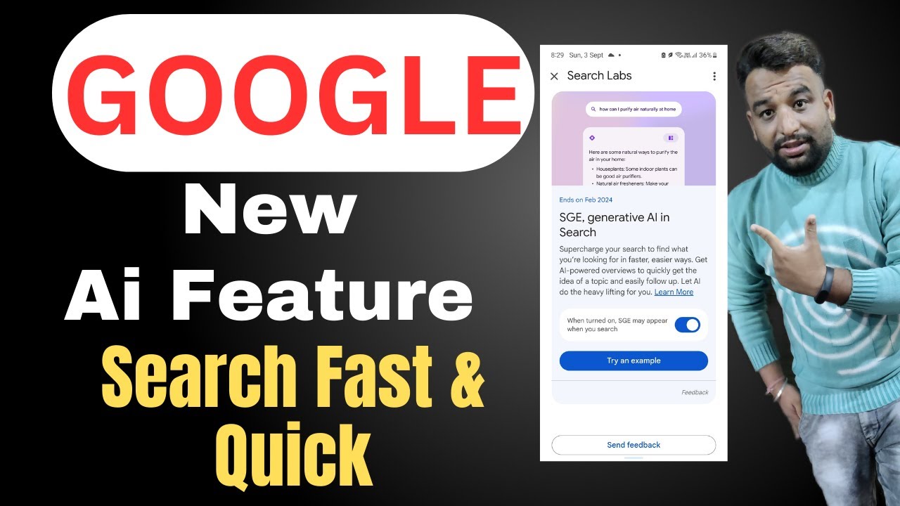 Google New Ai Feature Search Faster and Quick, Google New SGE Feature ...