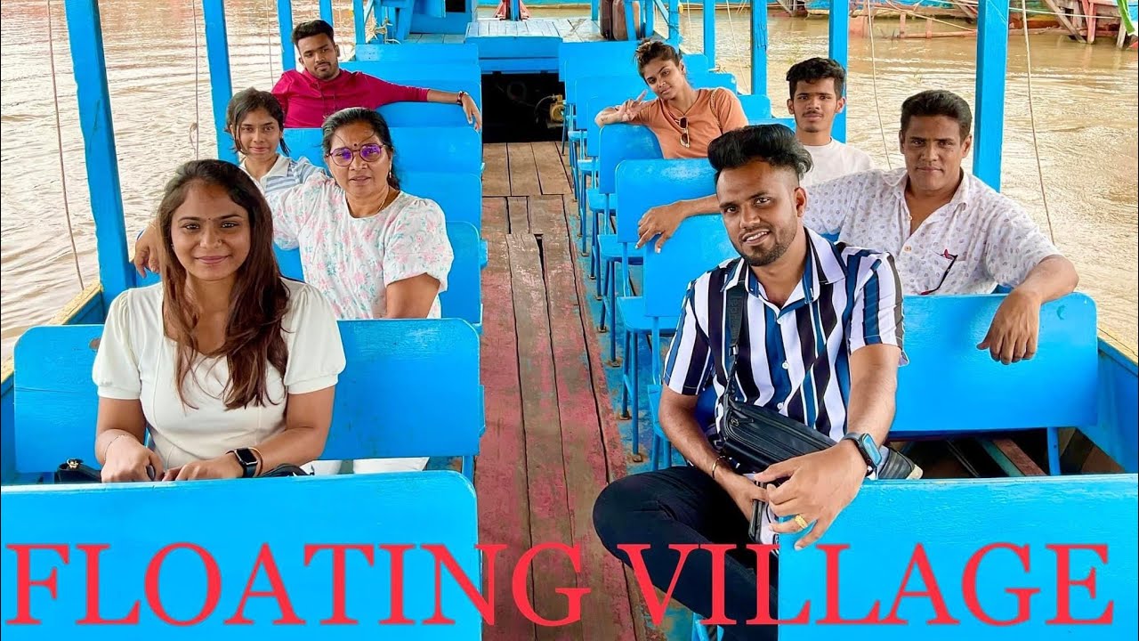 Exploring Floating Village With Rabindran NTV Family From Malaysia By ...