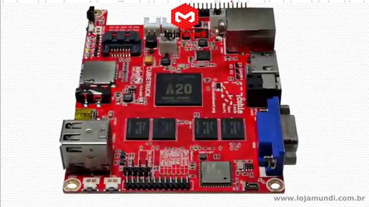 CubieTruck Cubieboard 3 - YouTube