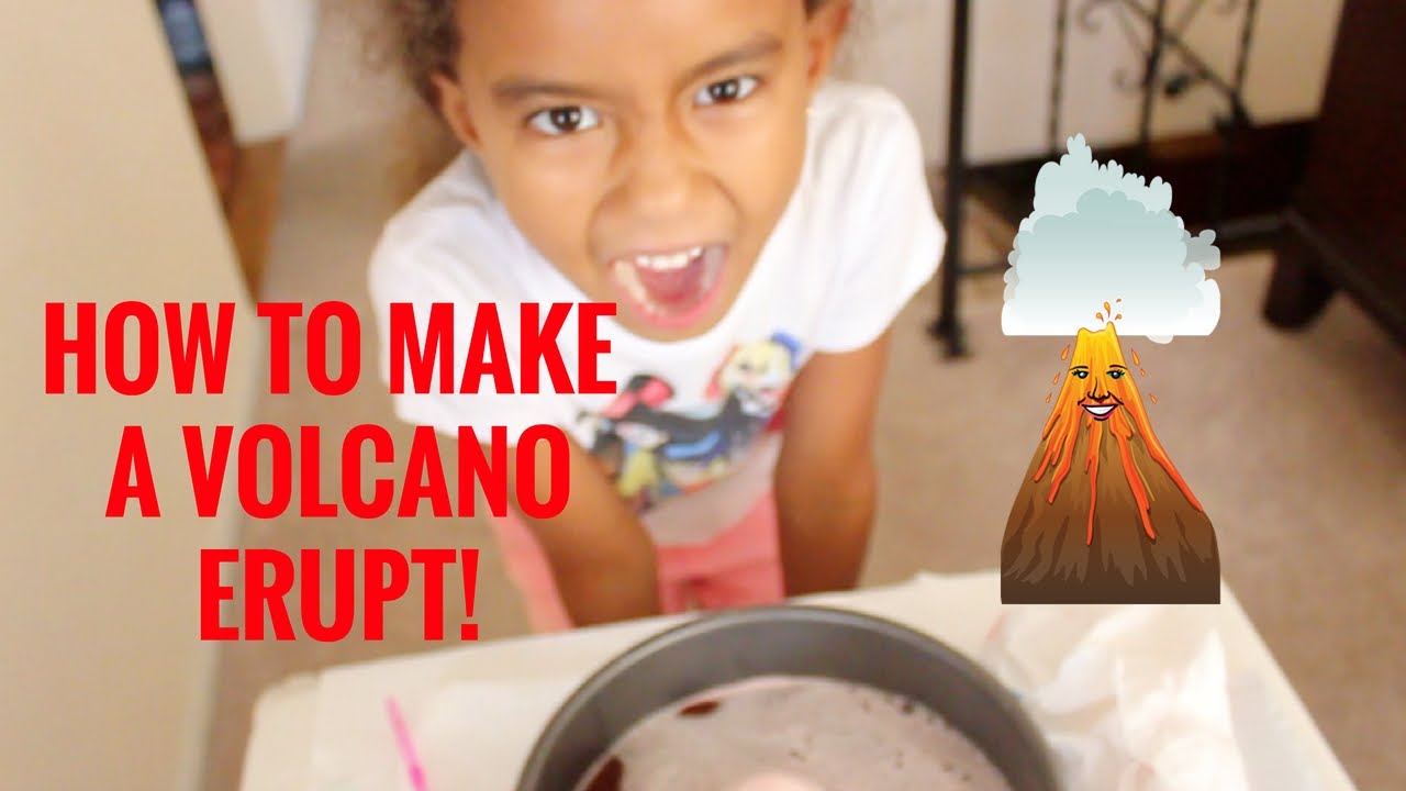 How to Make A Volcano Erupt - YouTube