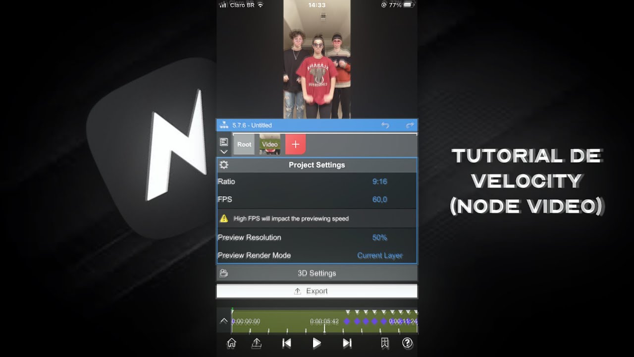 Tutorial Simples de Velocity no Node Video (free) - YouTube