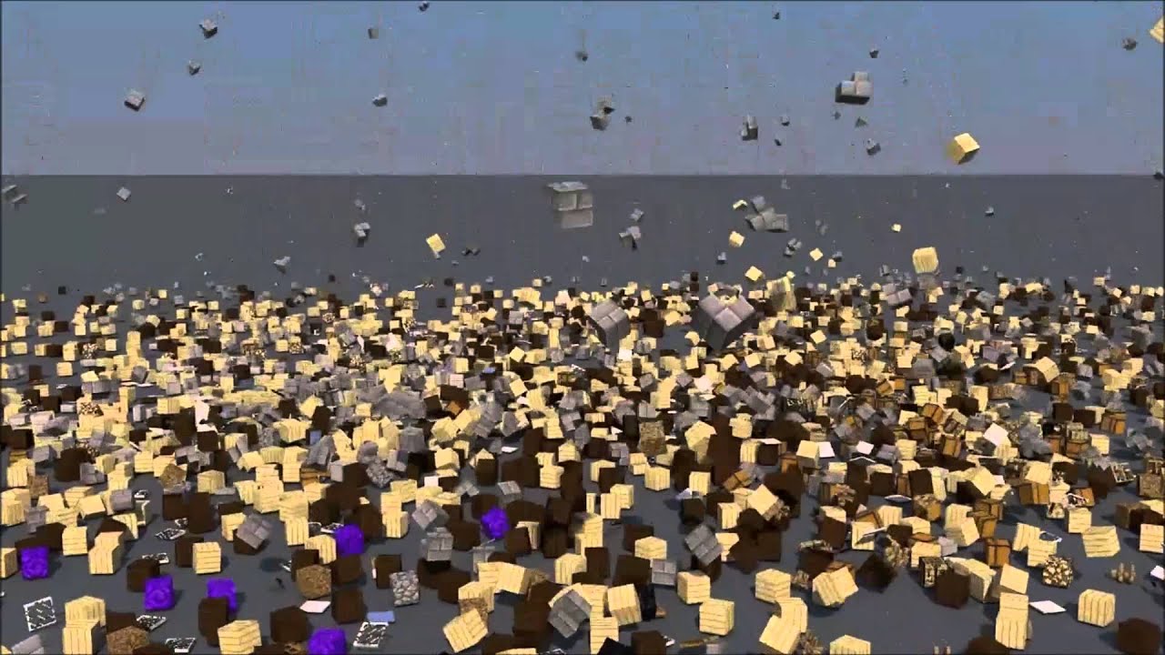 Minecraft Animacja - Wybuch / Minecraft Animation - Explosion Cinema 4D ...