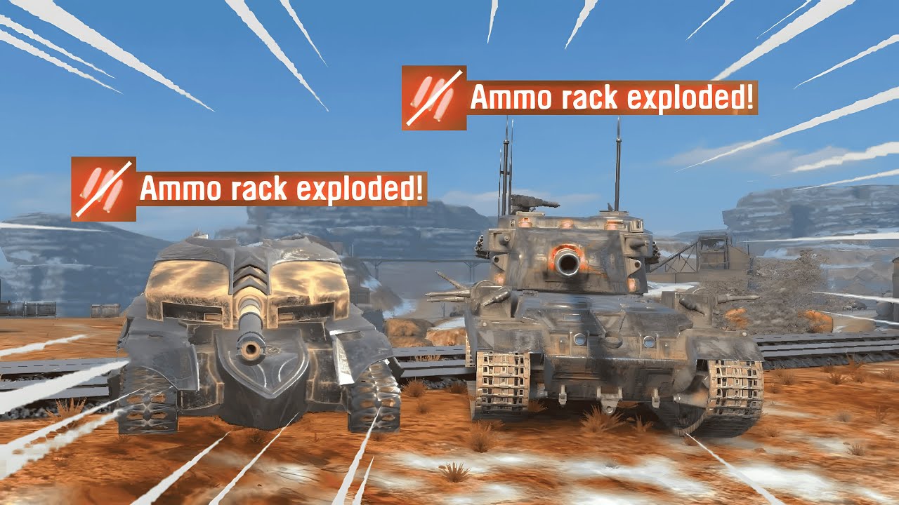 Ammo rack Compilation with Different Tanks (Part 17) - WOT B - YouTube
