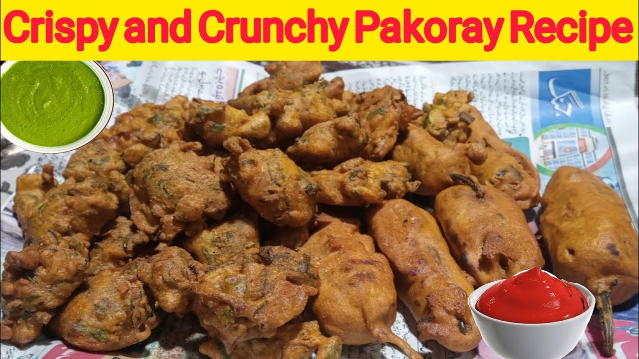 Crispy Crunchy Pakoray Recipe||Easy Pakoray - YouTube