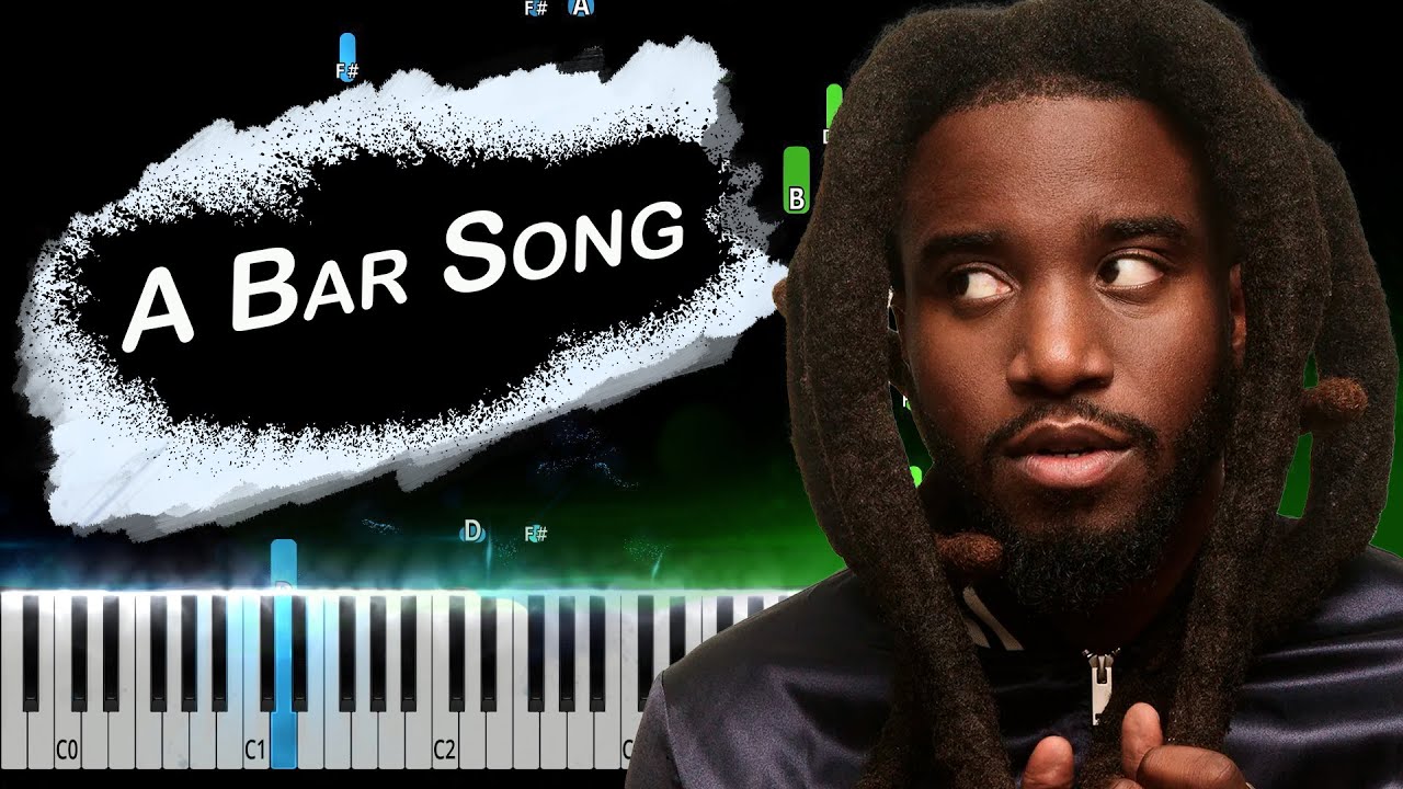 Shaboozey - A Bar Song (Tipsy) Piano Tutorial - YouTube