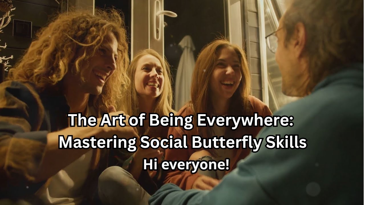 The Art of Being Everywhere Mastering Social Butterfly Skills - YouTube