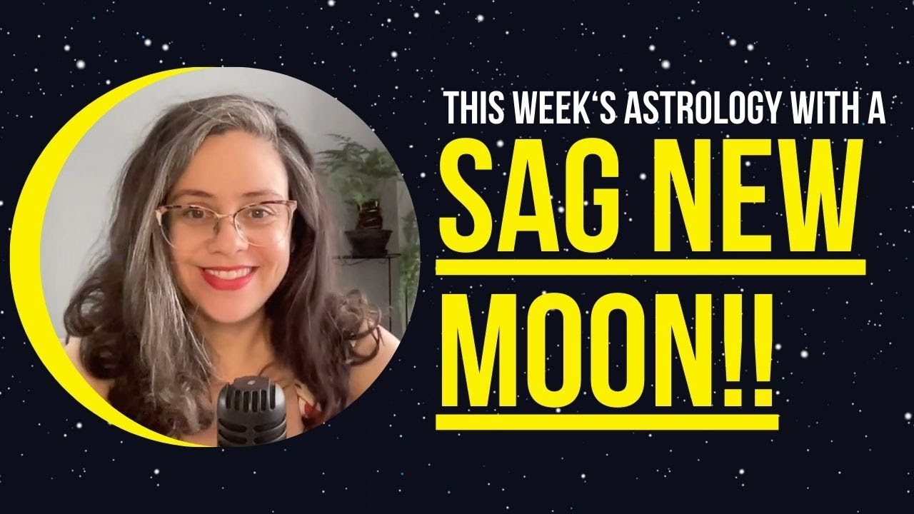 New Moon in Sag followed by Mercury retrograde this week! - YouTube