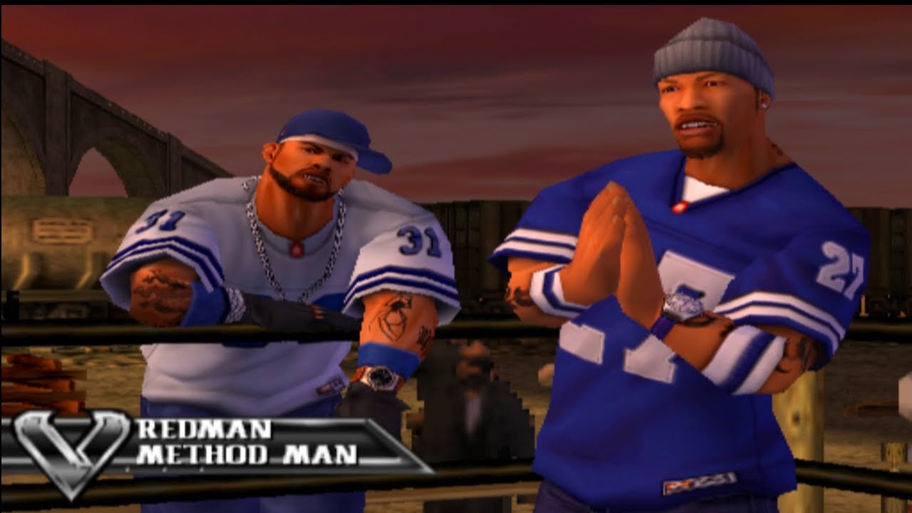 METHOD MAN AND REDMAN vs TANK AND MANNY DEF JAM VENDETTA - YouTube