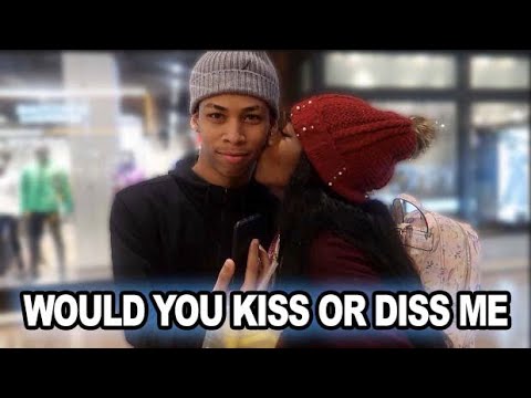 WOULD YOU KISS OR DISS ME | PUBLIC INTERVIEW - YouTube