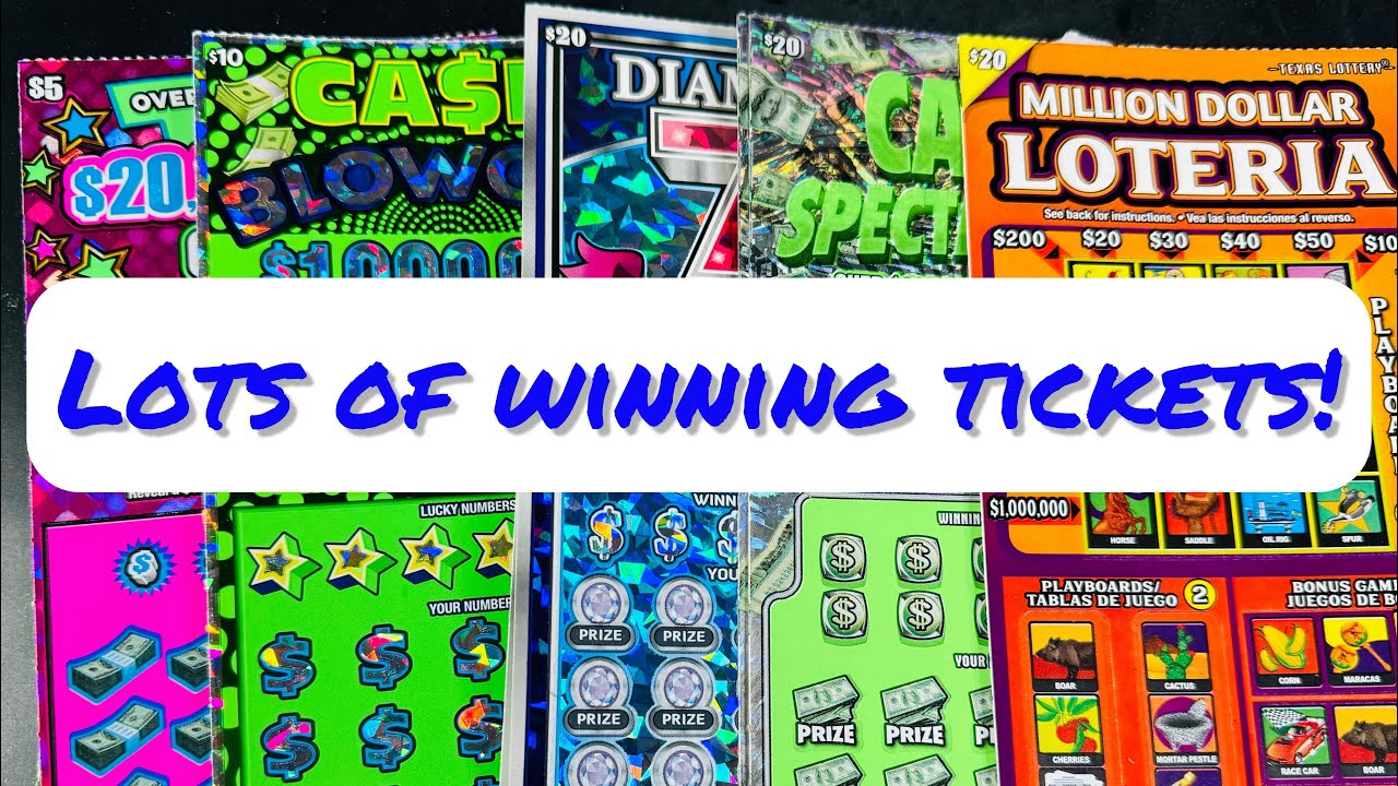 Lots of Winning Tickets in Today’s Session! 🤑 $140 Texas Lottery ...