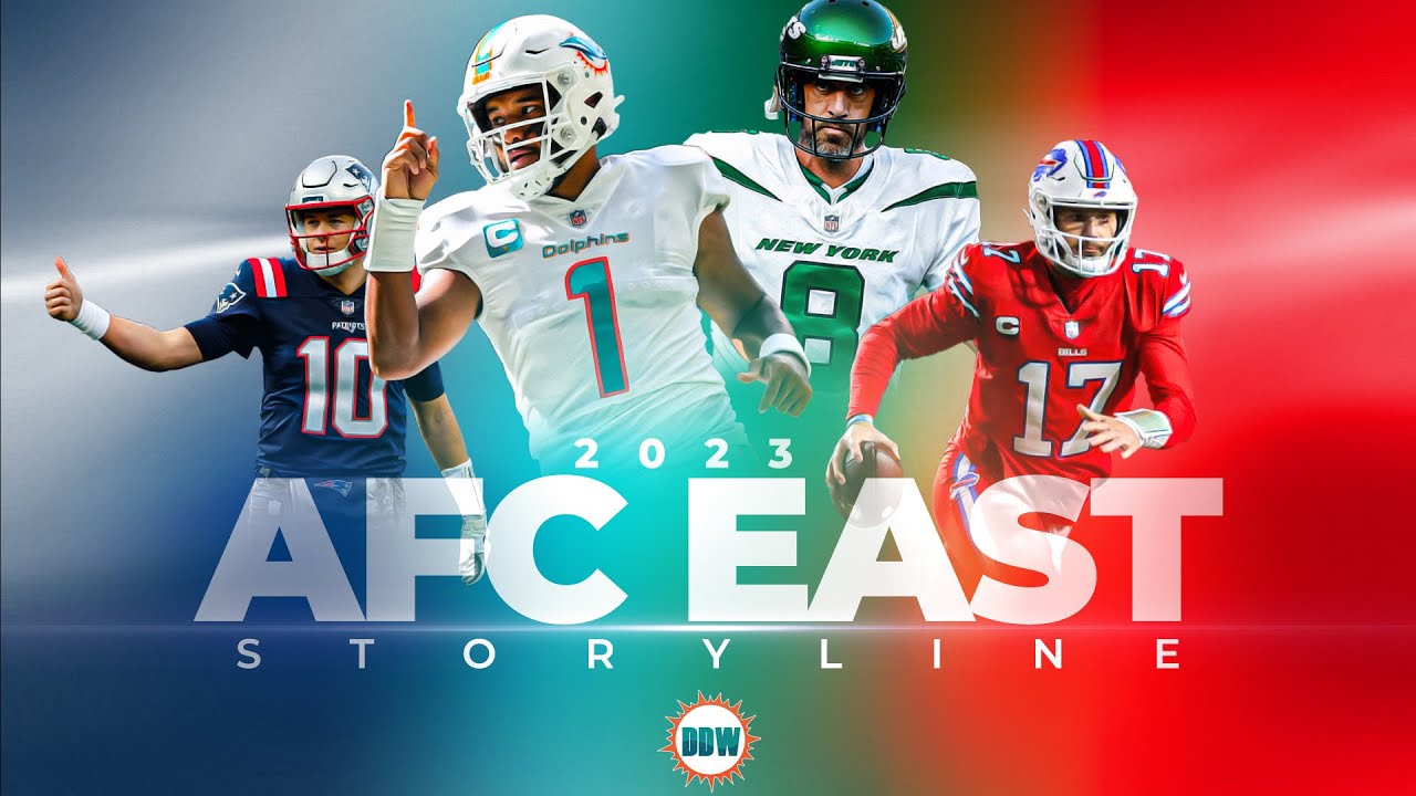 AFC East Storylines For The 2023 Season! - YouTube