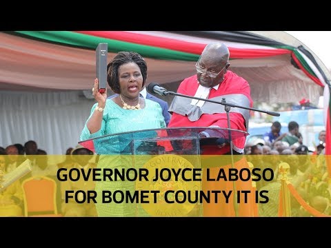 Governor Joyce Laboso for Bomet county it is - YouTube