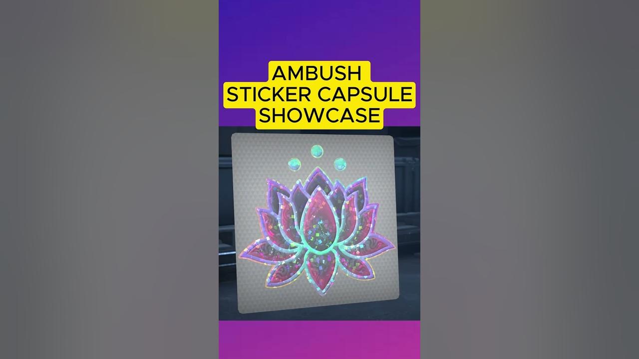 Ambush Sticker Capsule Showcase Counter Strike 2 - CS2 #cs2 #csgo #csgoskins - YouTube