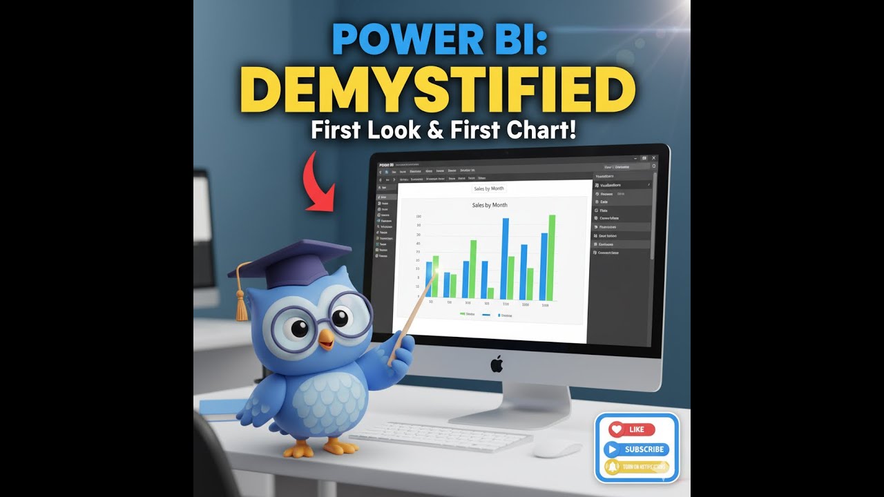 Power BI Interface Explained for Beginners | Step-by-Step Tutorial ...