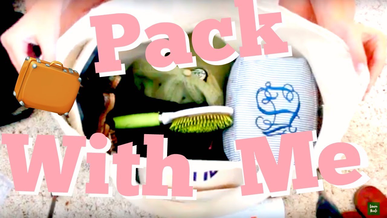 Pack With Me, What's In My Suitcase, Packing Vlog - YouTube