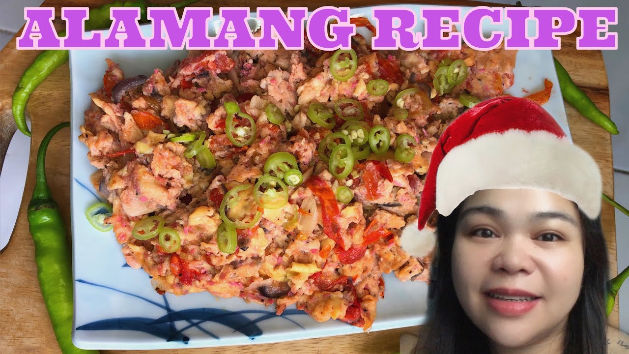 ALAMANG AND EGG RECIPE | VLOGMAS2021 | INDAY TEF - YouTube