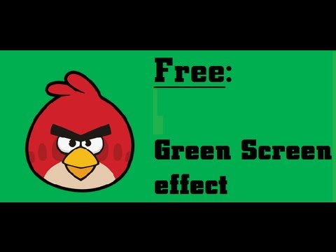Green Screen effect: angry birds - YouTube