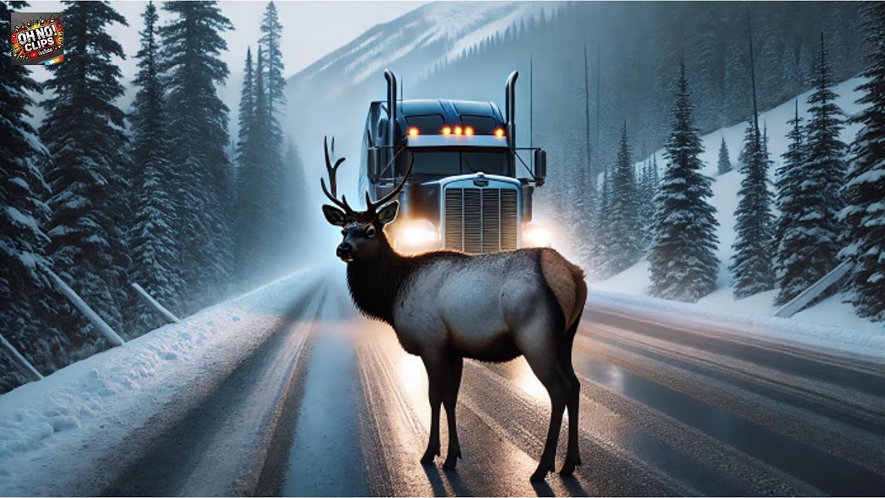 Tragic! 40 Terrifying Moments of Animals Colliding with Vehicles [Part ...