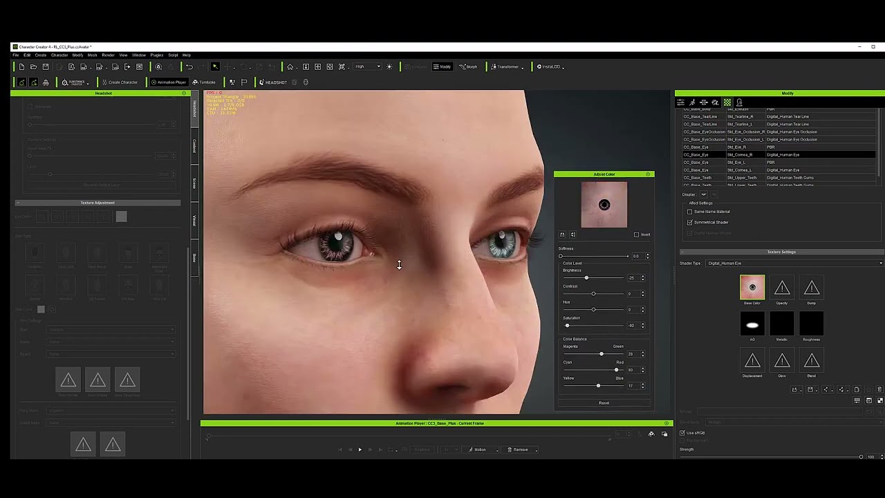 Game Dev Everyday Day 125: Character Creator Eye Color - YouTube