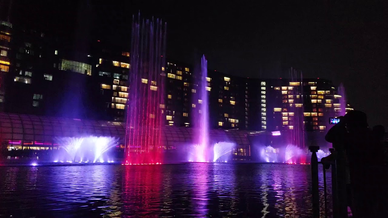 Okada Fountain Exhibition. - YouTube