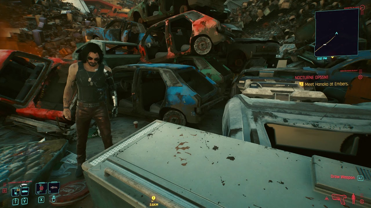 How to find the System reset quickhack in Cyberpunk - YouTube