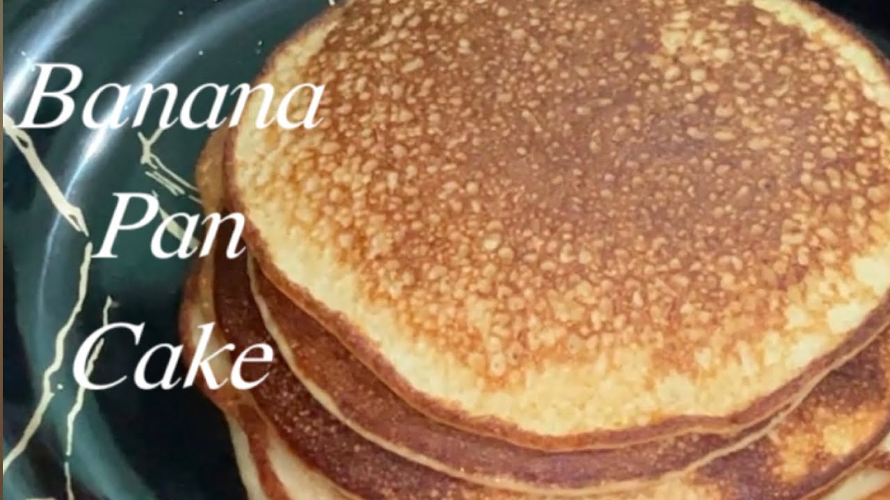 Banana Pan Cake/Banana oats pan cake—a healthy pan cake recipe - YouTube