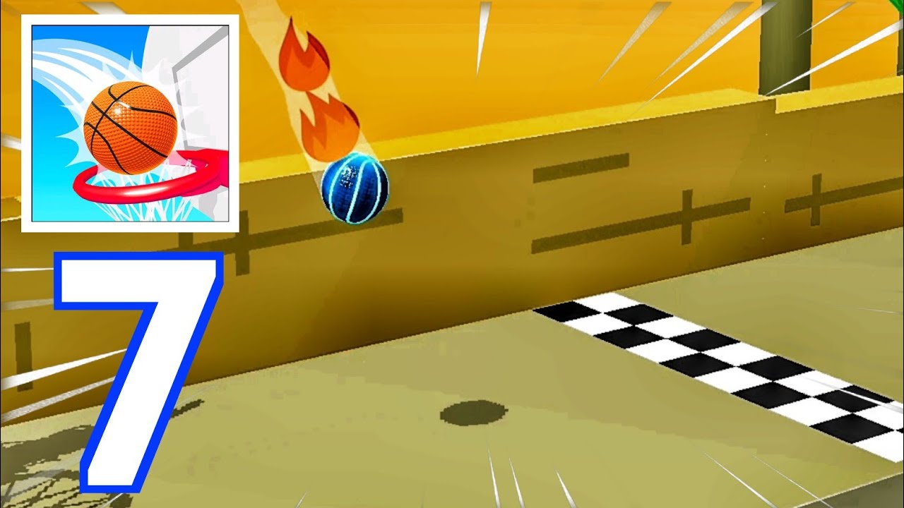 Bounce Dunk all levels (16-20) gameplay walkthrough part 7 - YouTube