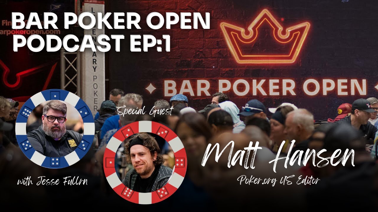 Bar Poker Open - Podcast (Episode 1) - YouTube