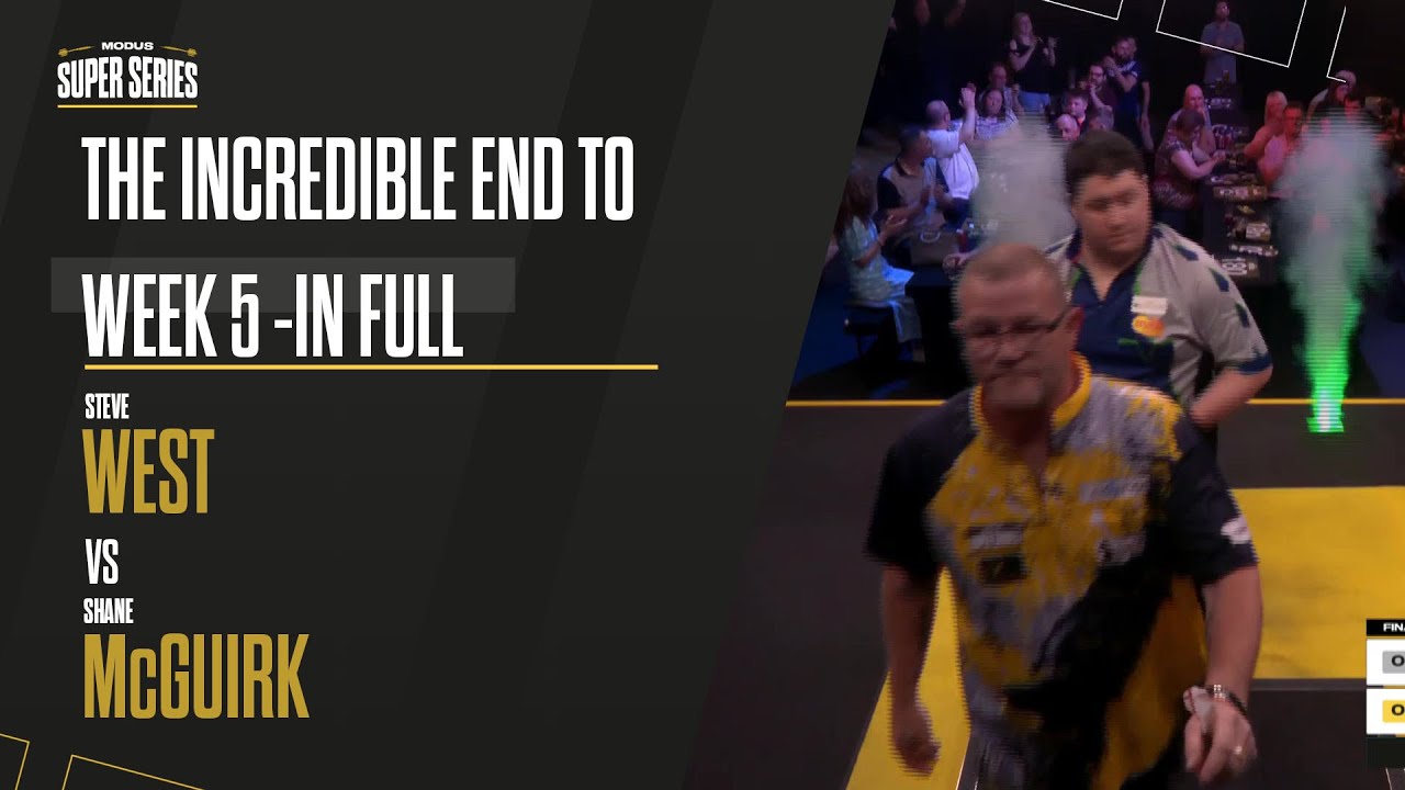 Steve West vs Shane McGuirk Final In Full - Series 4 Week 5 Final - YouTube