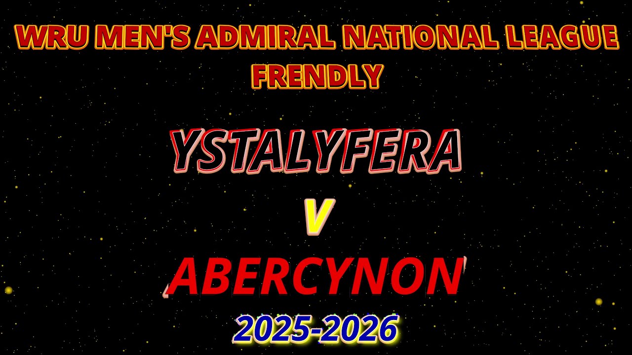 Ystalyfera RFC v Abercynon RFC ( Friendly) 2025-2026 (A) - YouTube