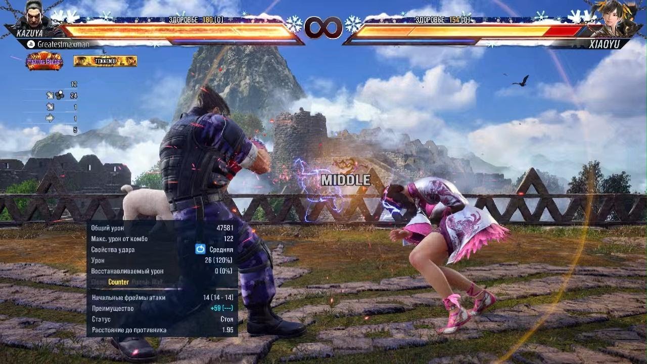 TEKKEN 8:DF2 PEWGF one minute challenge - YouTube