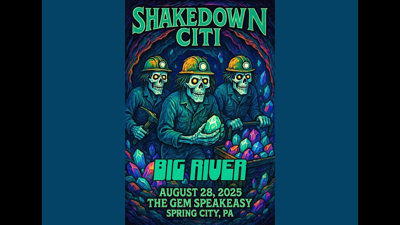 Big River - Shakedown Citi - 8-28-25 - Spring City, PA - The Gem - YouTube