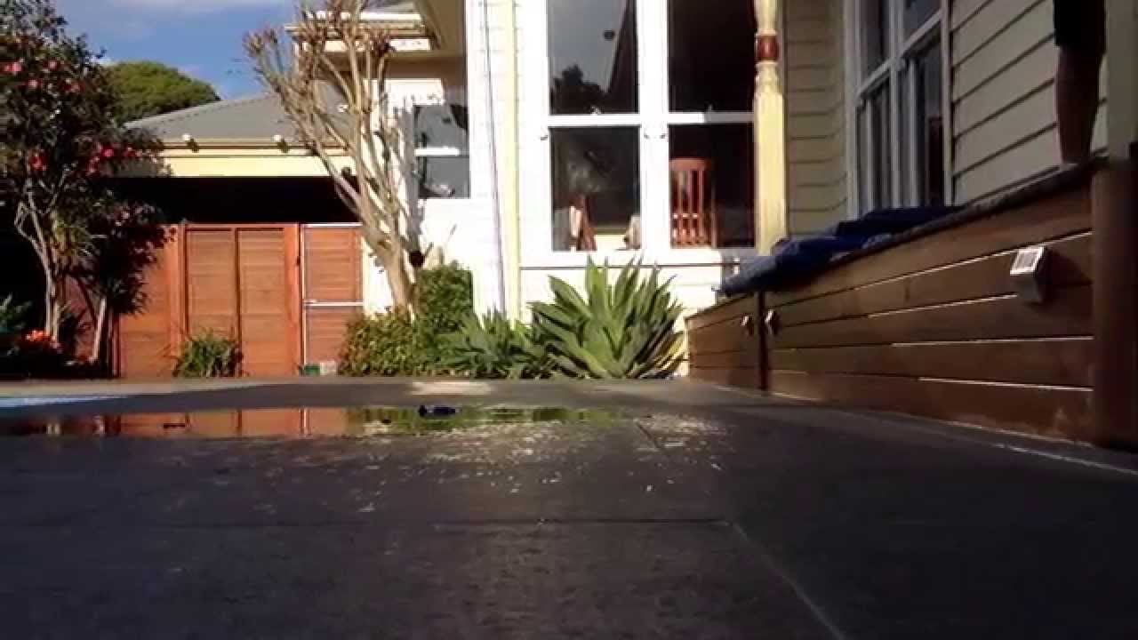 Water balloon exploding in slow mo - YouTube