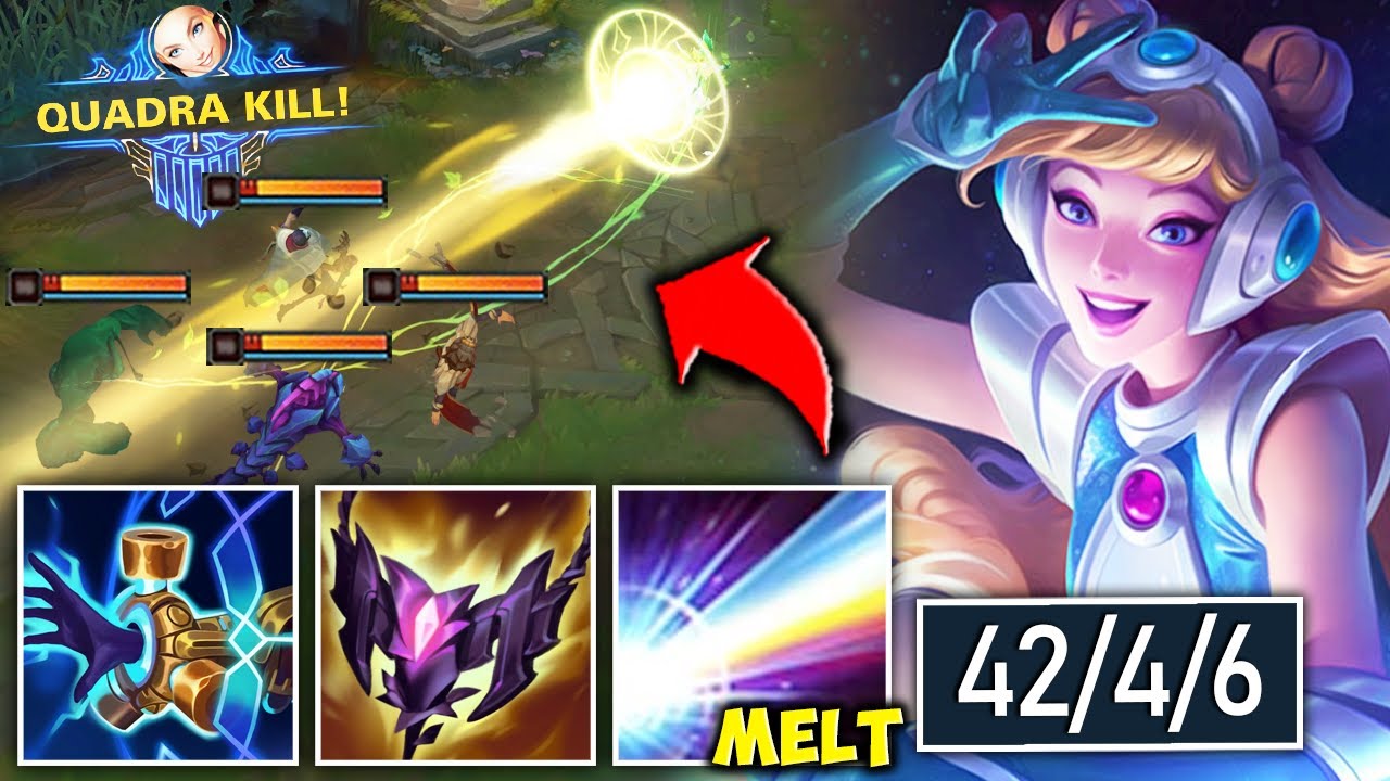 WHEN 1000 AP LUX DROPS 42 KILLS (ONE SHOT WITH LASER) - League of ...