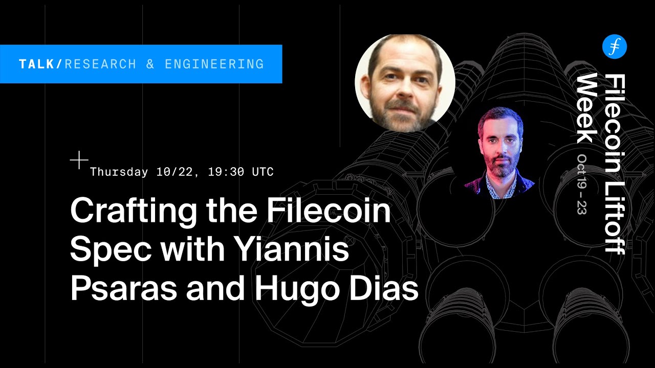 Crafting the Filecoin Spec with Yiannis Psaras and Hugo Dias - YouTube