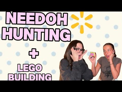 Come needoh hunting with us also we built some Legos!!! - YouTube