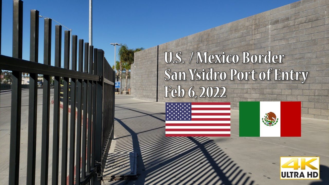 2022 San Ysidro Border & Outlet Mall 🇺🇸 🇲🇽 - YouTube