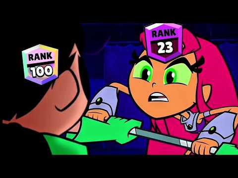 Titans Vs Robin Power Up🏆🔥 | Teen Titans Go #brawlstars #teentitans #robin #powerup