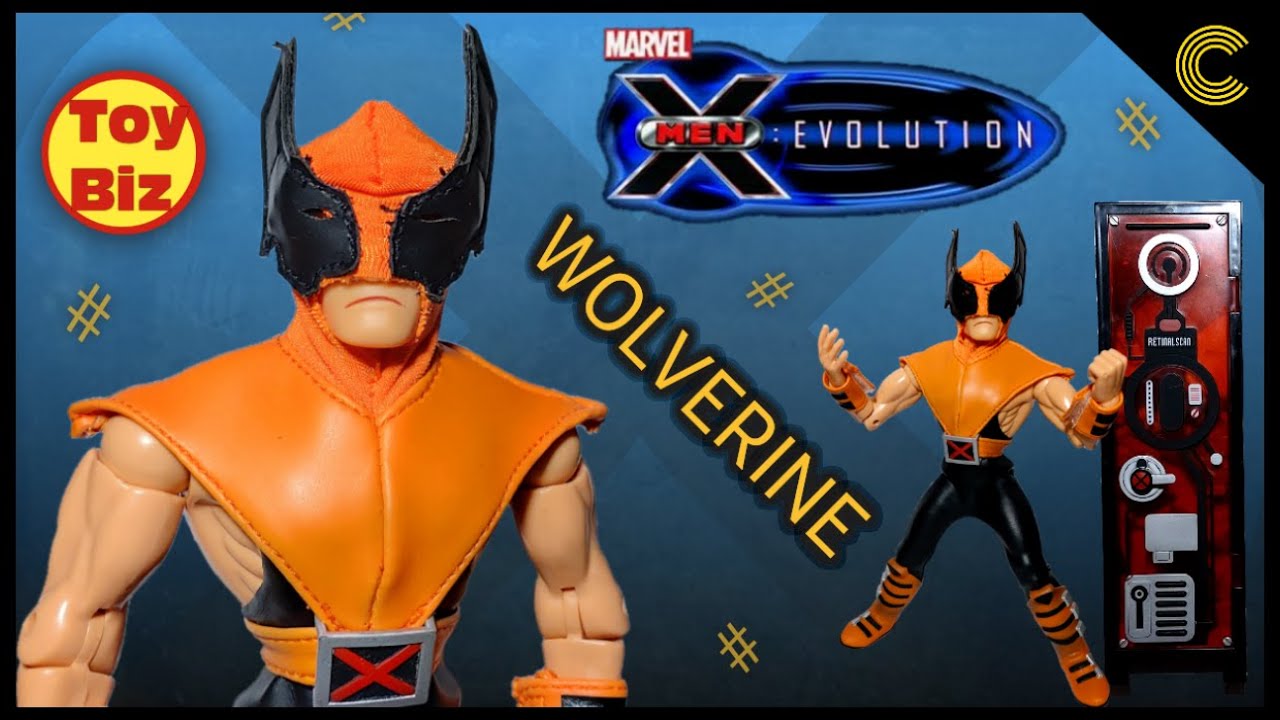 Pero qué joya!! 😱 WOLVERINE X-MEN EVOLUTION de TOY BIZ | Marvel ...